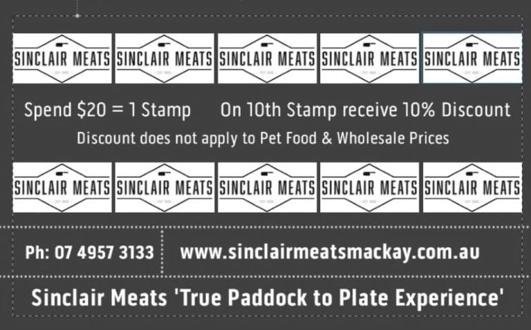 Rewards Program | Sinclair Meats Mackay